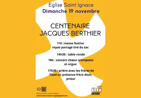 Fête du centenaire de Jacques Berthier, compositeur et organiste de l ...